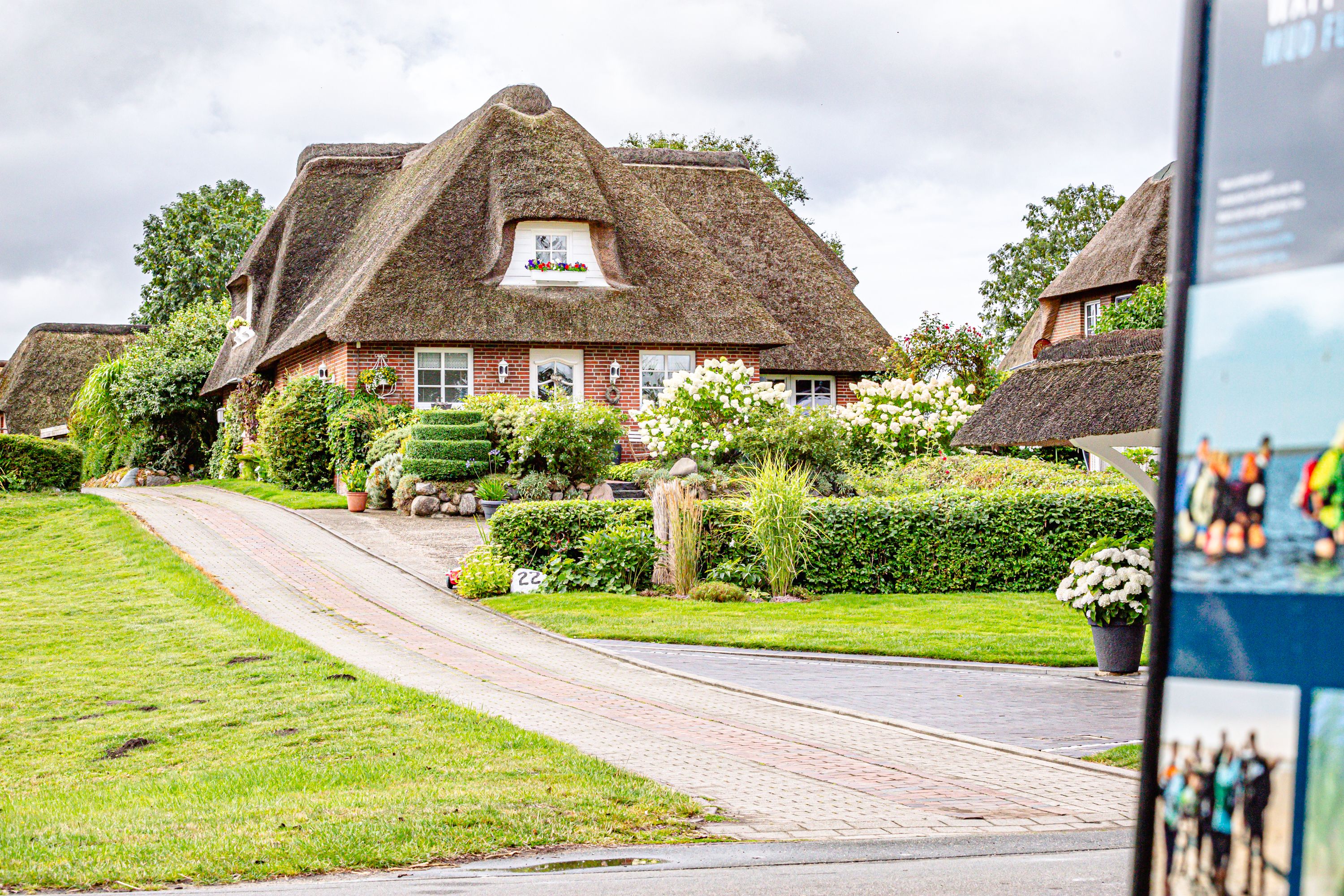 Dagebüll Tourismus: Dagebüll - Warften in den vier Orstteilen von Dagebüll